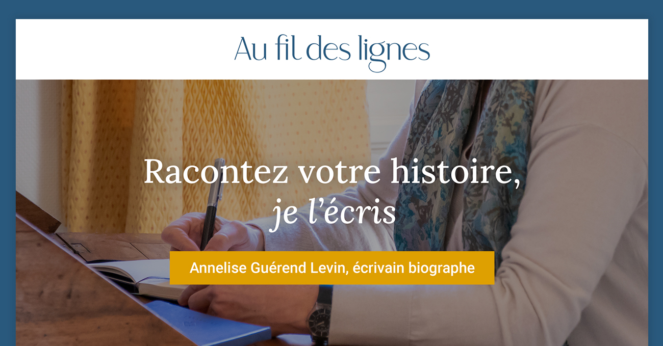 Biographie - Faire écrire le livre de sa vie avec un biographe